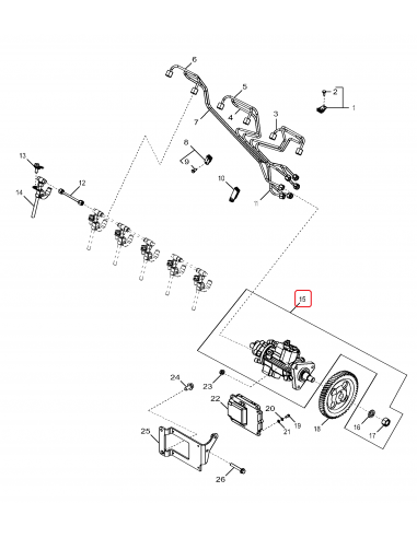 Pompa Injectie John Deere RE515679, RE516988, RE518089, RE518164 ...
