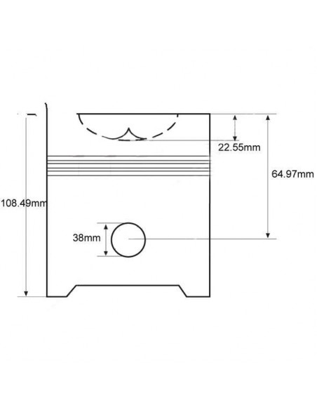 Piston & Ring Set Ø 100 mm - STD Iveco 01930241, 1930241, 4770645 ...